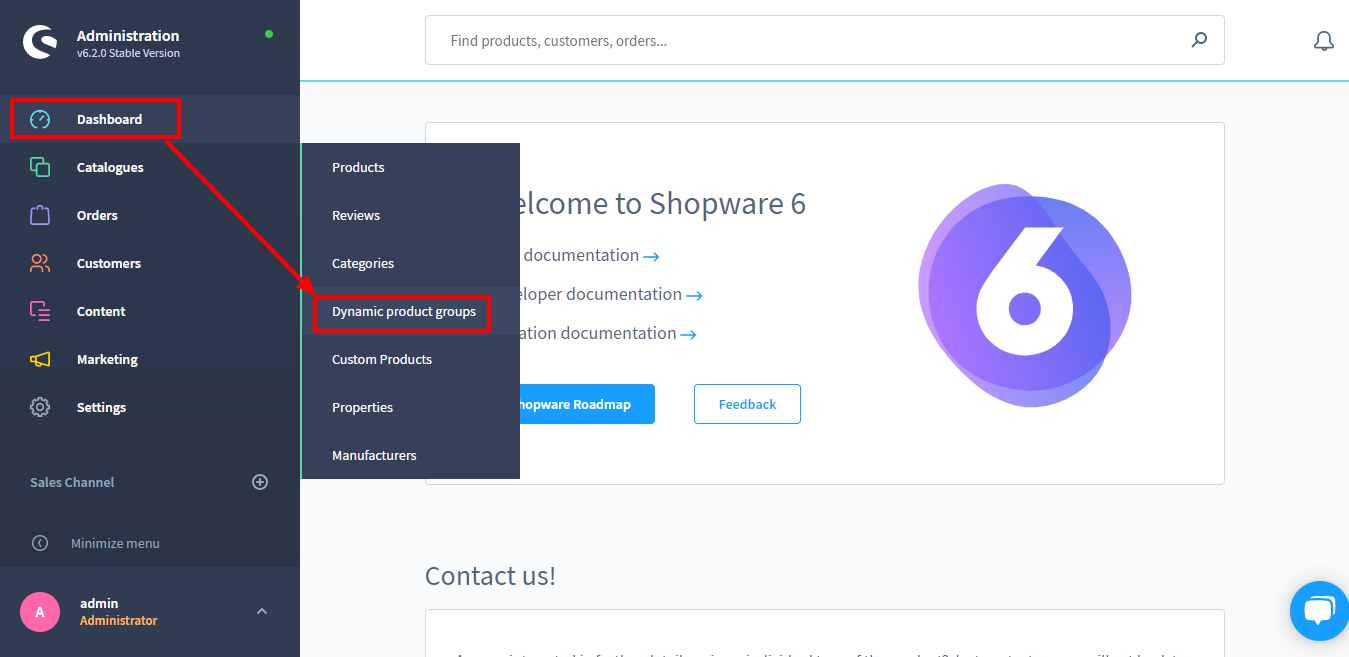 How To Add Dynamic Product Groups In Shopware 6 Bay20 Software
