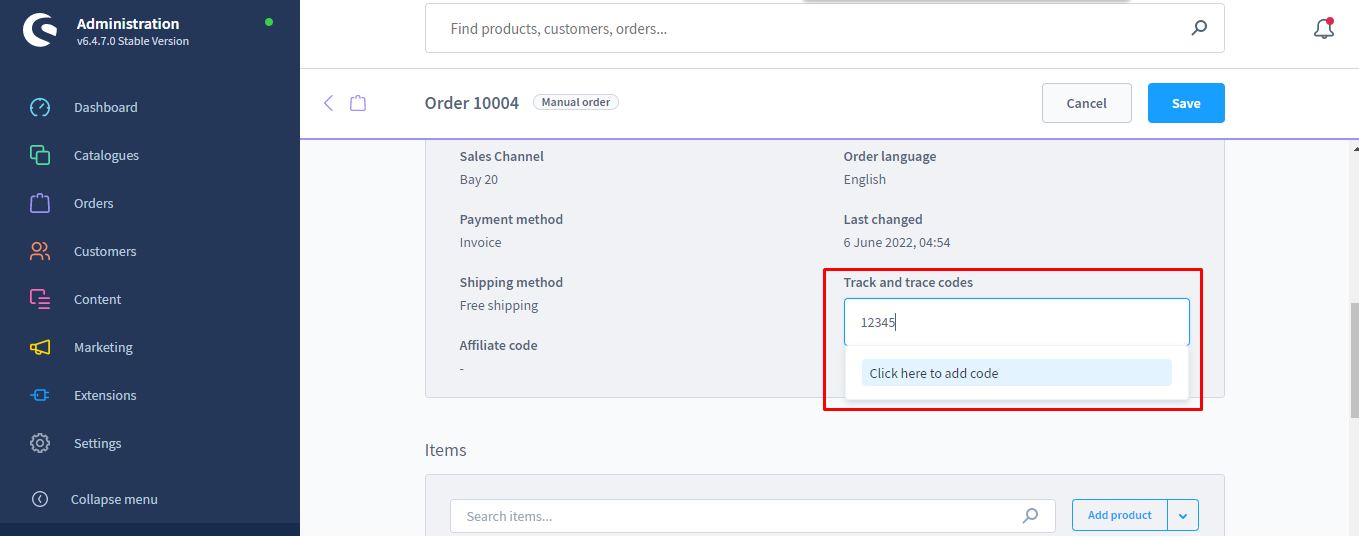 How To Implement Order Tracking In Shopware 6 | Bay20 Software