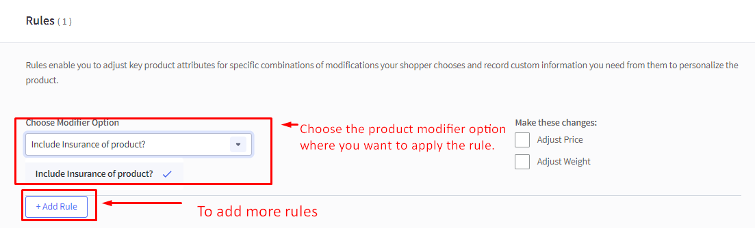 How To Add Product Variants And Modifiers In Bigcommerce