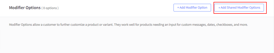 How to Save Time by Using Shared Variant and Modifier Options