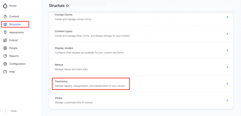 How to Create And Use Taxonomy in Drupal | Bay20 Software