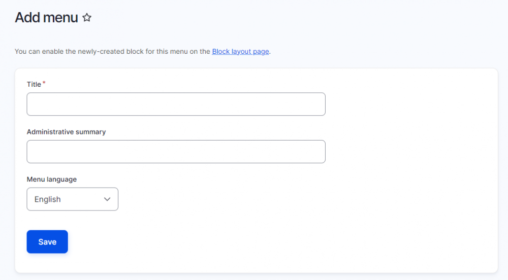 How to Create and Manage Menus in Drupal | Bay20 Software