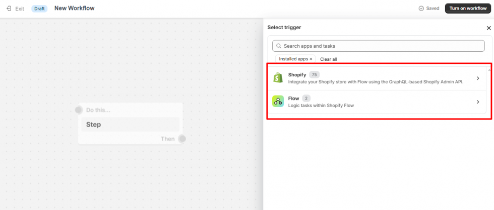 How to Create Automation with Shopify Flow - Bay20 Software